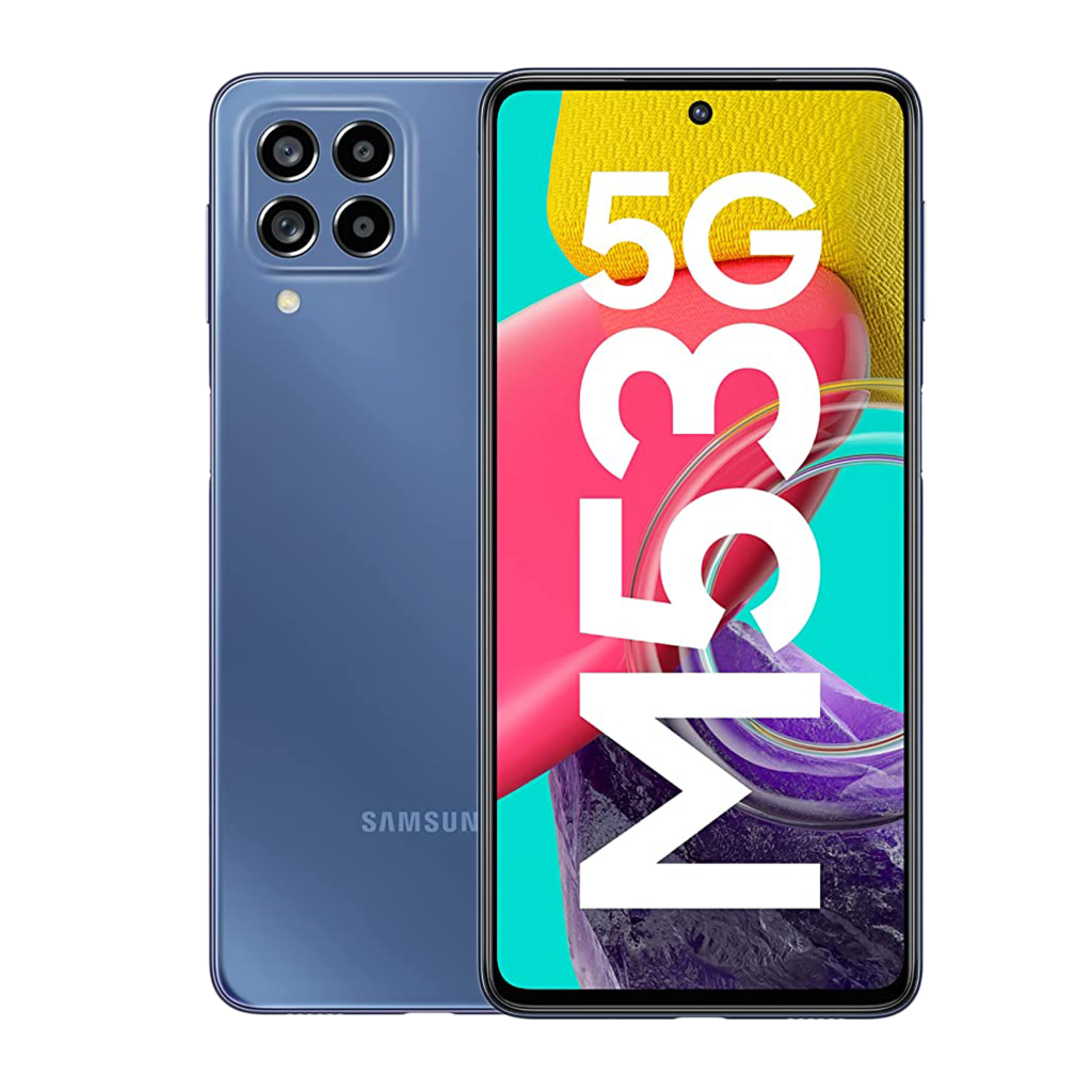 Samsung Galaxy M53 5G (Deep Ocean Blue, 6GB, 128GB Storage)