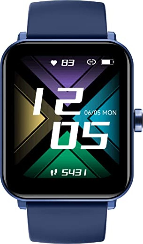 GOQii Smart Vital MAX SpO2 ,IP68 Smartwatch ( Blue )