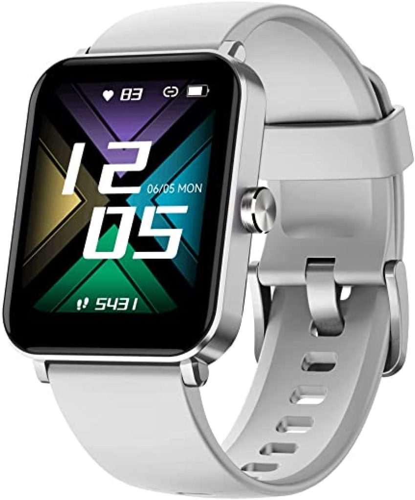 GOQii Smart Vital MAX SpO2 ,IP68 Smartwatch ( Grey )